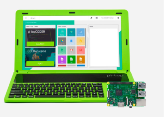 Pi-Top (パイトップ) Raspberry Piボードをラップトップパソコンに！ - 超小型PC｜FPGA｜Raspberry Pi｜ハードウェア開発ソフトウェア開発